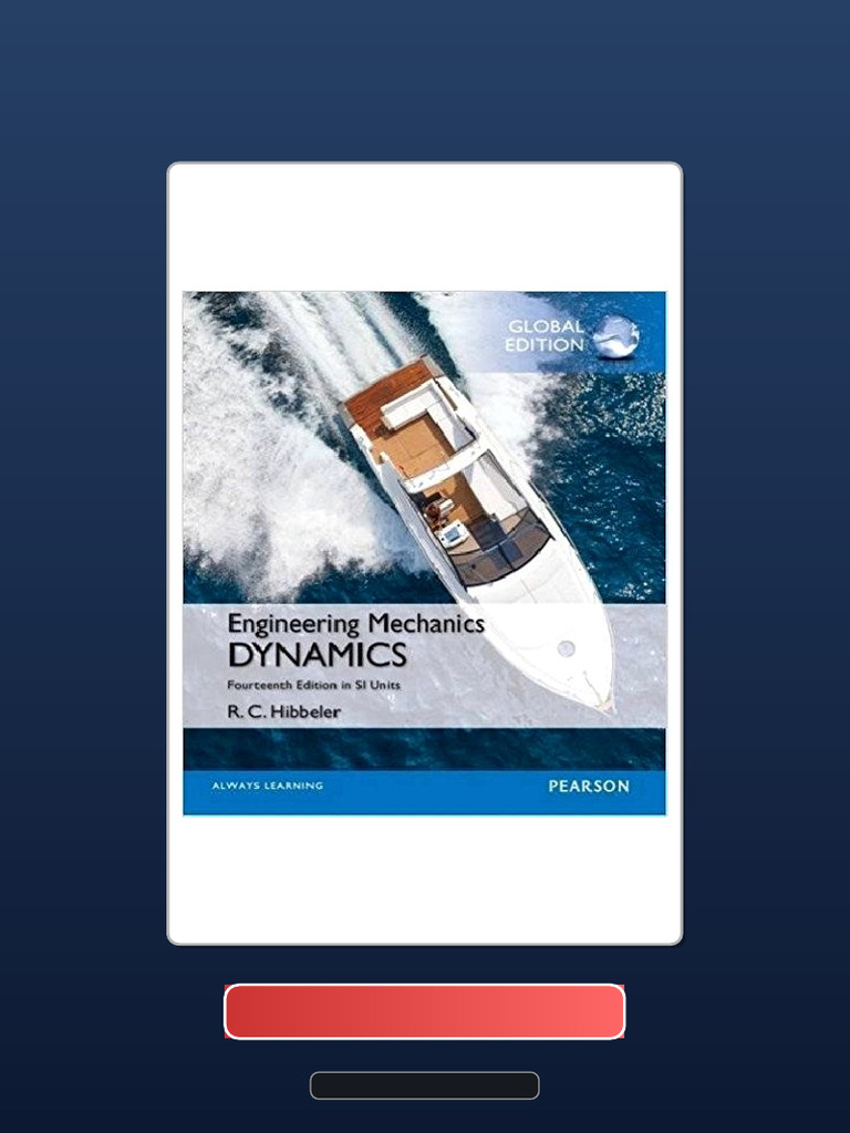 Engineering Mechanics Dynamics in SI Units 14th Full Download | PDF | Multiple Choice | Science