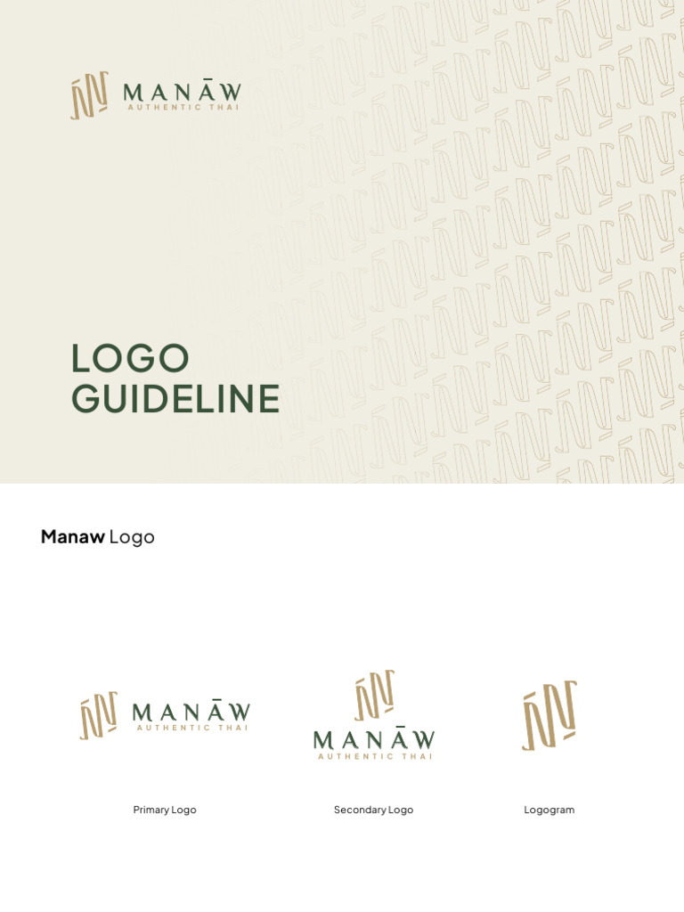 Manaw Logo Guideline 180924 | PDF | Logos | Pixel