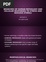 Course Outline - General Pathology | PDF | Pathology | Healing