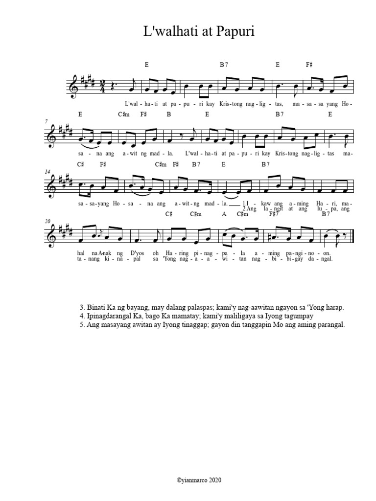 Lwalhati at Papuri | PDF