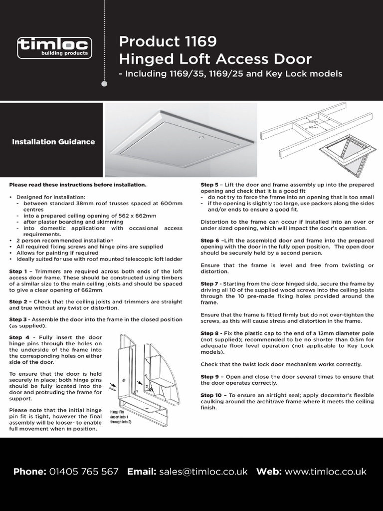 1169 Installation Guidance | PDF