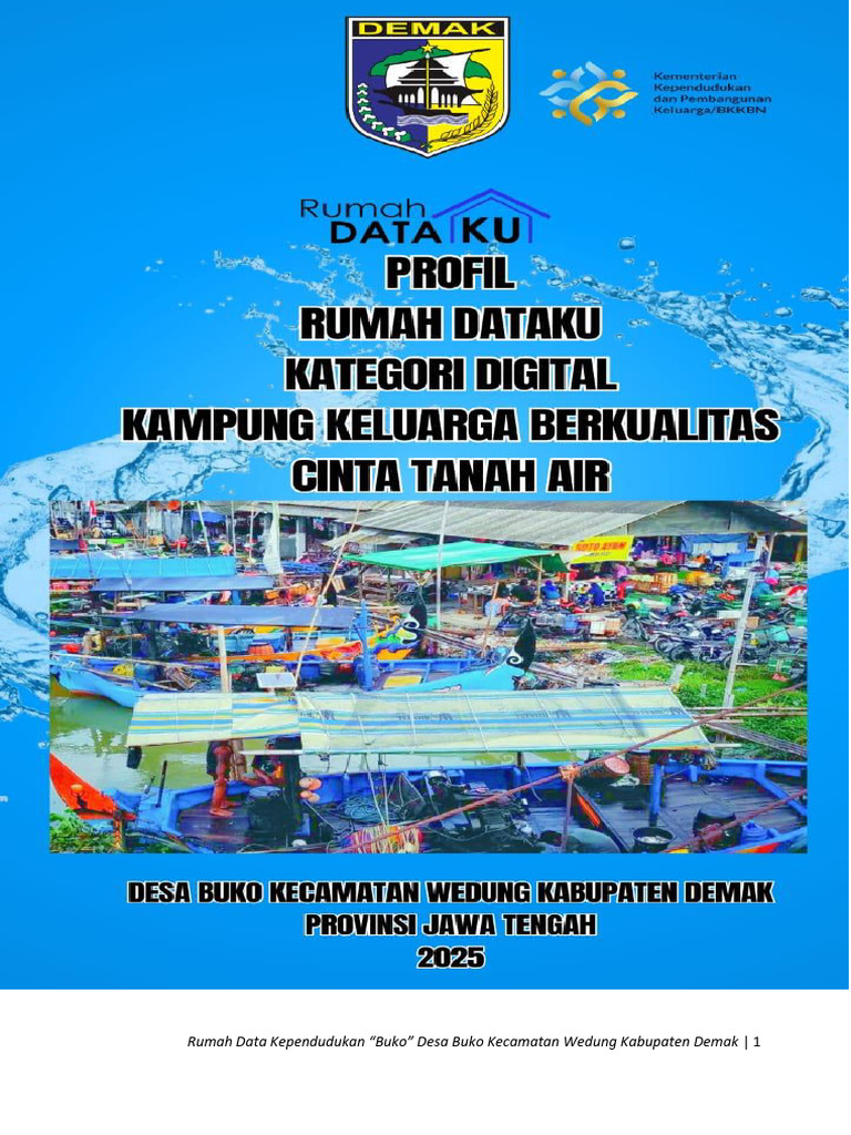 Profil Rumah Data Kependudukan Buko | PDF