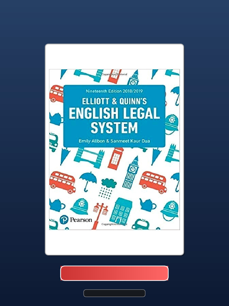 English Legal System 19th Edition by Frances Quinn Full Download | PDF ...