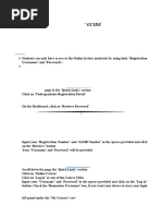 OULMS Login Instructions for FDE3022 | PDF