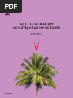 2025 Aca Syllabus Handbook Advanced Corporate Reporting | PDF | Accounting | Business