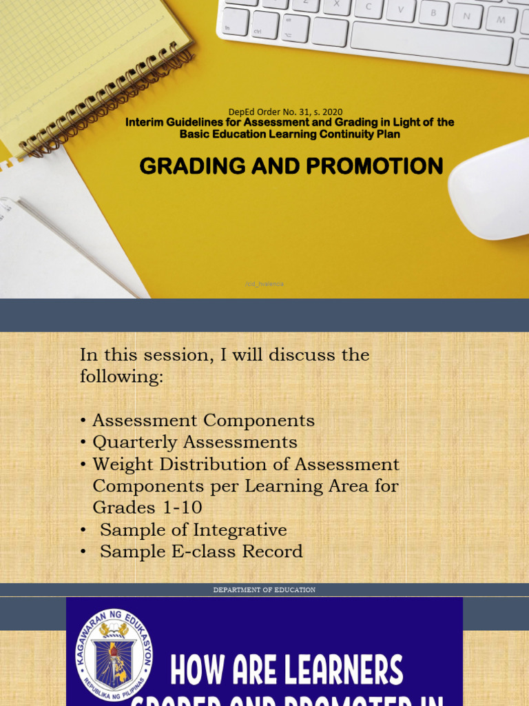 Session 9 Assessment of Learning 2 | PDF