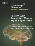 National Pathway for Cauda Equina Syndrome | PDF | Magnetic Resonance ...