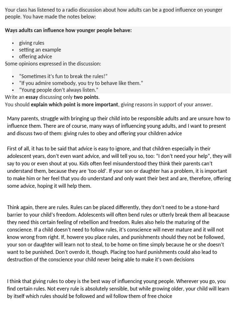 C1 Advanced Writing Part 1 | PDF