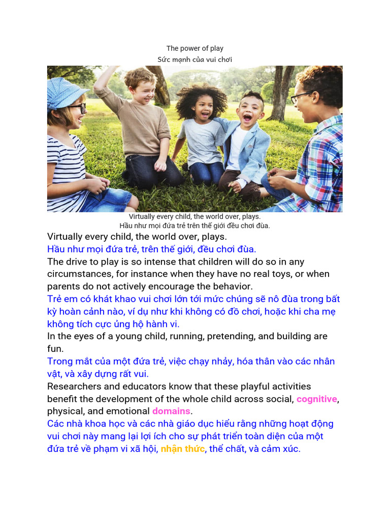 The Power of Play | PDF