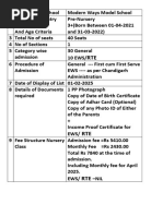 Fees Structure 2025-26 | PDF