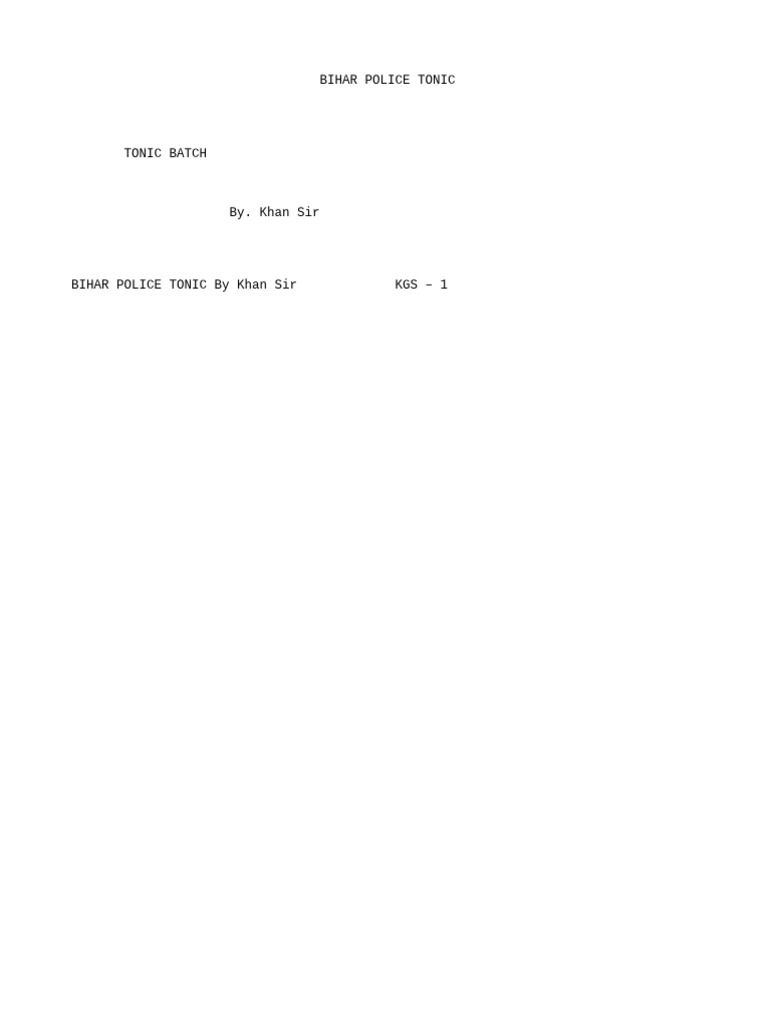 8 Tonic Class Material by Khan Sir | PDF | Chess Openings | Chess