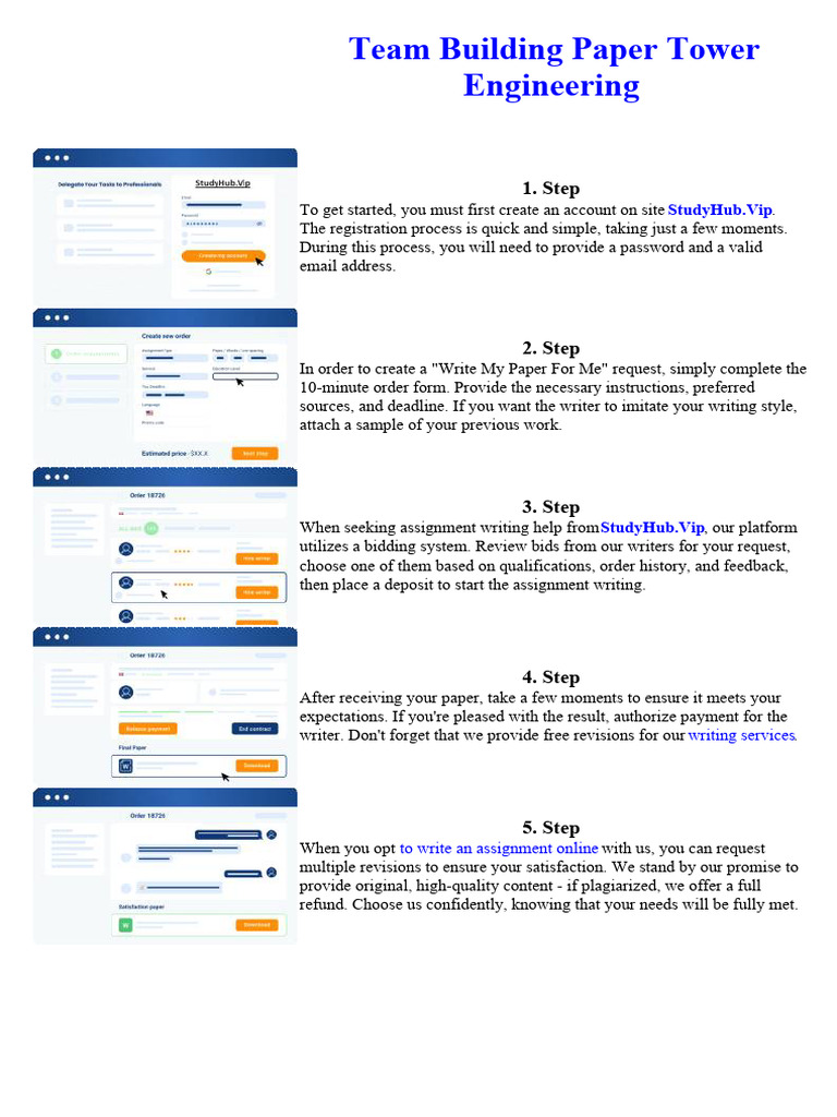 Team Building Paper Tower Engineering | PDF | Inflammatory Bowel ...