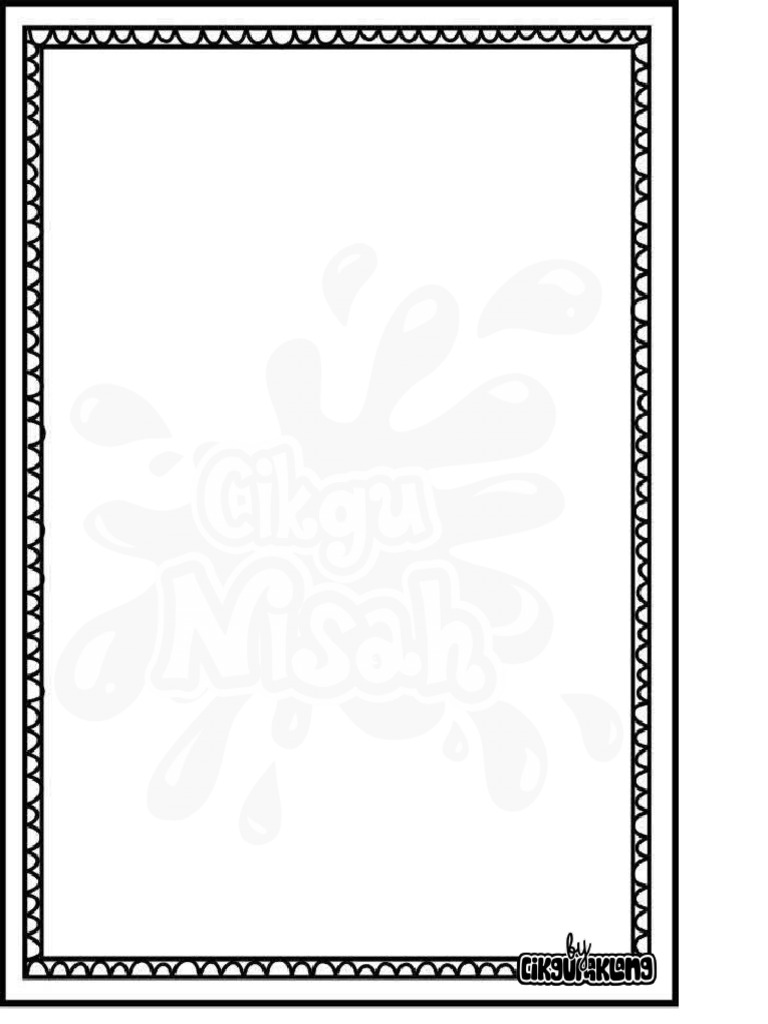 Contoh Border Modul | PDF