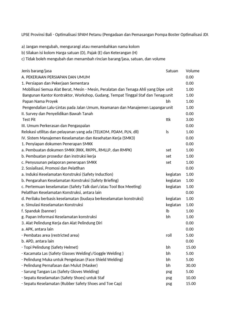 Rab, Analisa Spam Bali | PDF