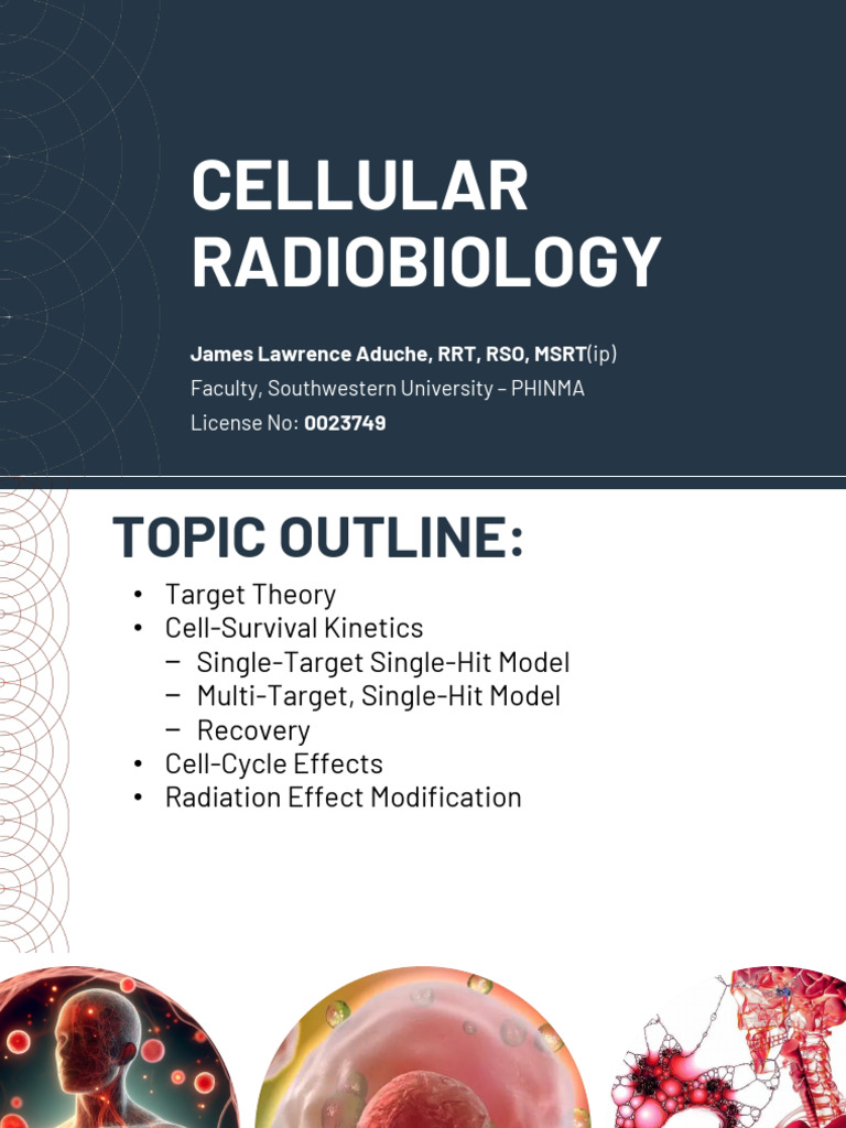 4 - Cellular Radiobiology | PDF | Cell Cycle | Radiobiology