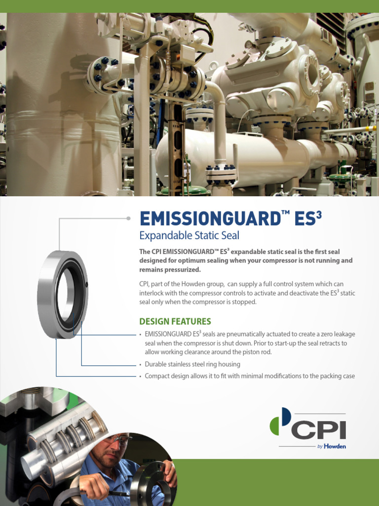 CPI Emissionguard ES LTR Howden | PDF | Piston | Valve