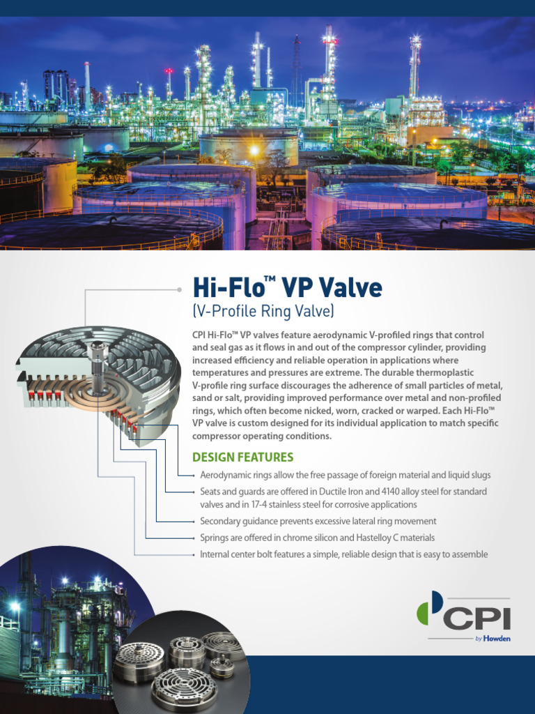 Hi-Flo™ VP Valve for Midstream Applications | PDF