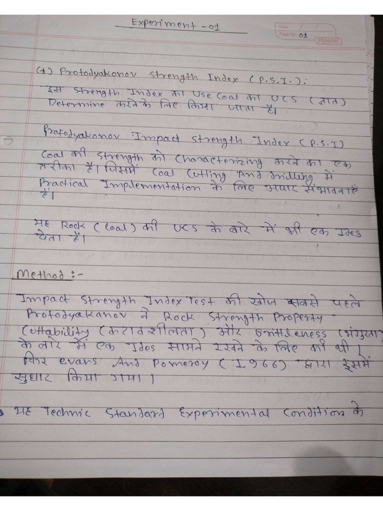 RMGC Prectical 5th Sem. | PDF