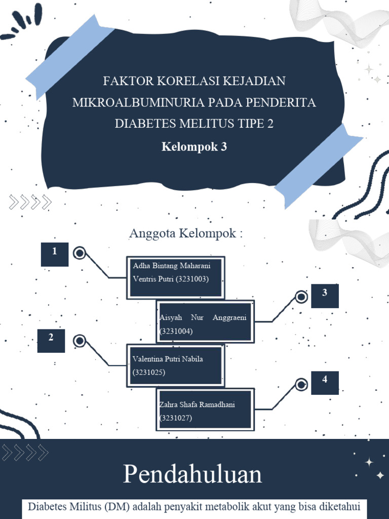 Faktor Penyebab Mikroalbuminuria DM Tipe 2 | PDF