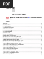 Microsoft Teams: Download & Setup Guide | PDF | Ios | Installation ...