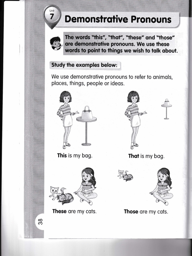Demonstrative Pronouns 20250604 0001 | PDF | Linguistic Morphology
