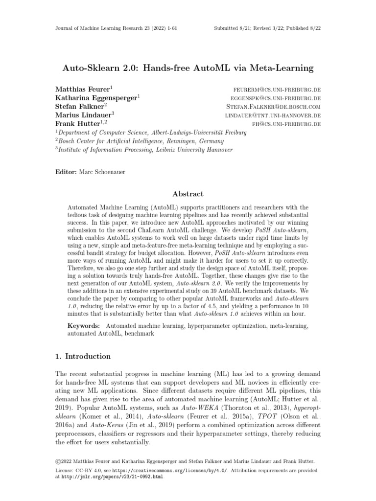 Basepaper (2022) | PDF | Machine Learning | Mathematical Optimization