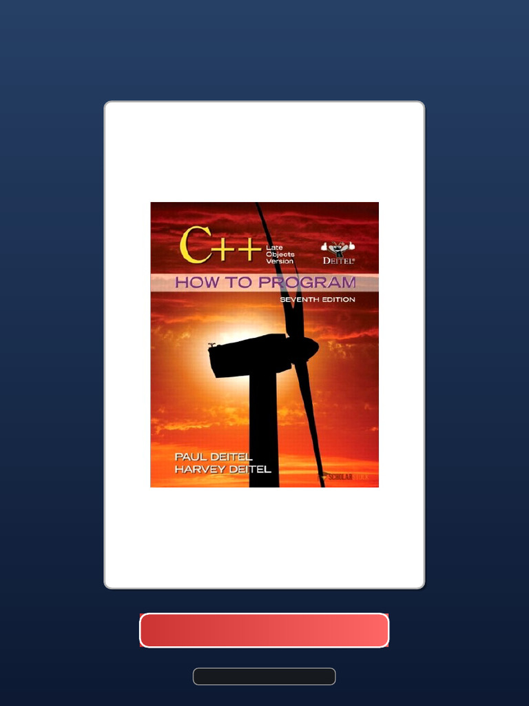 C How To Program Late Objects Version 7E 7th Edition 0132165414 Ebook ...