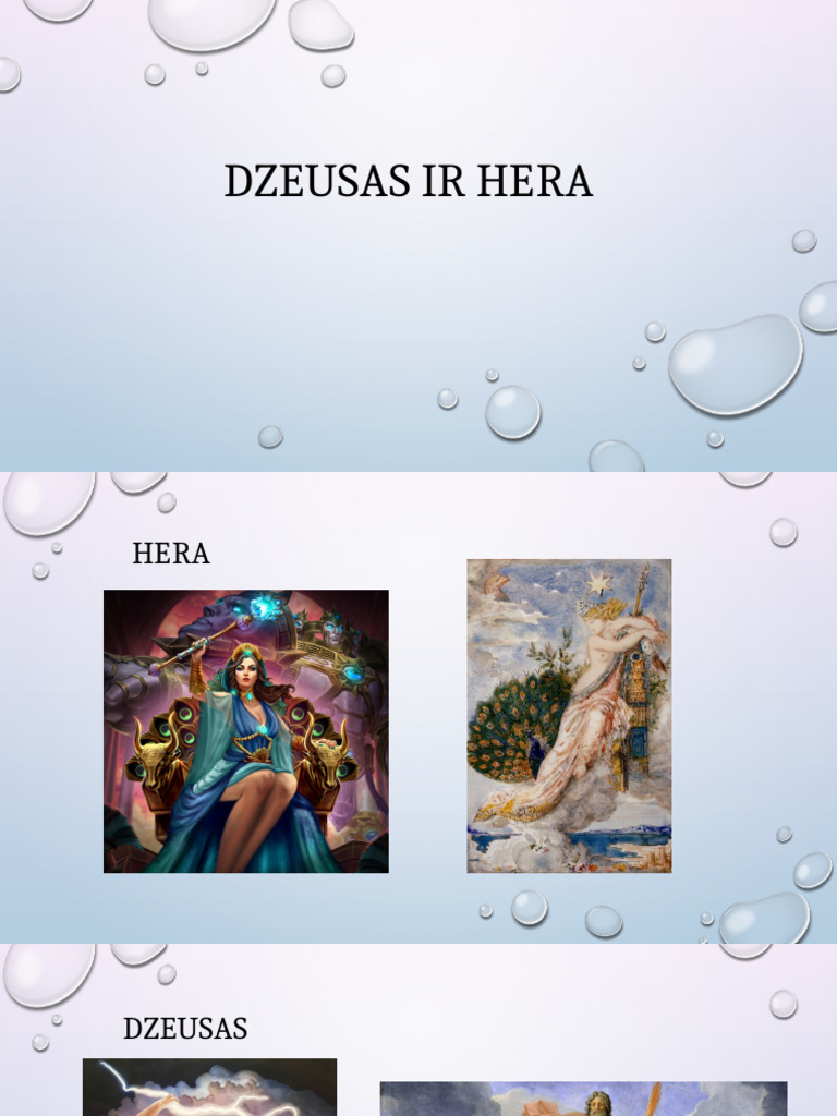 Dzeusas Ir Hera | PDF