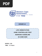 LO Grade12 Complete Notes 2025 | PDF | Study Skills | Stress (Biology)