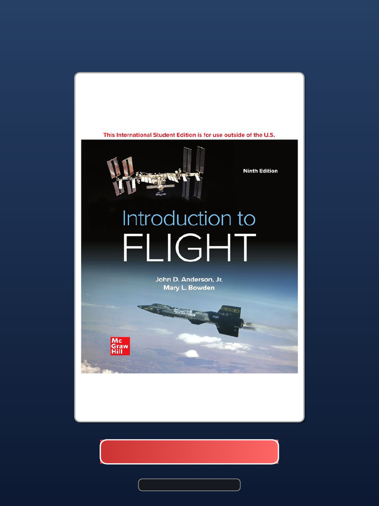 Test Bank For Testbank Introduction To Flight 9thISE Edition John D ...