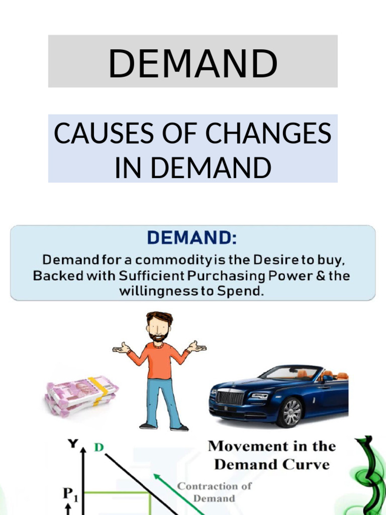 Causes of Changes in Demand | PDF