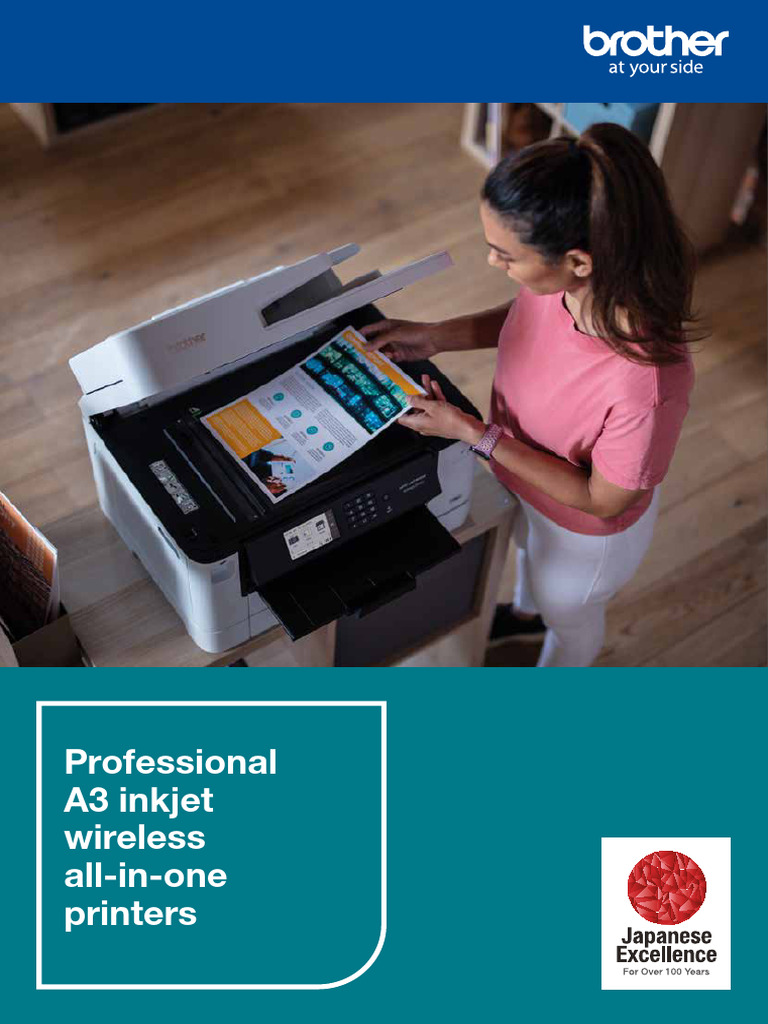 A3 Business Printers Range Brochure en | PDF | Image Scanner | Printer (Computing)