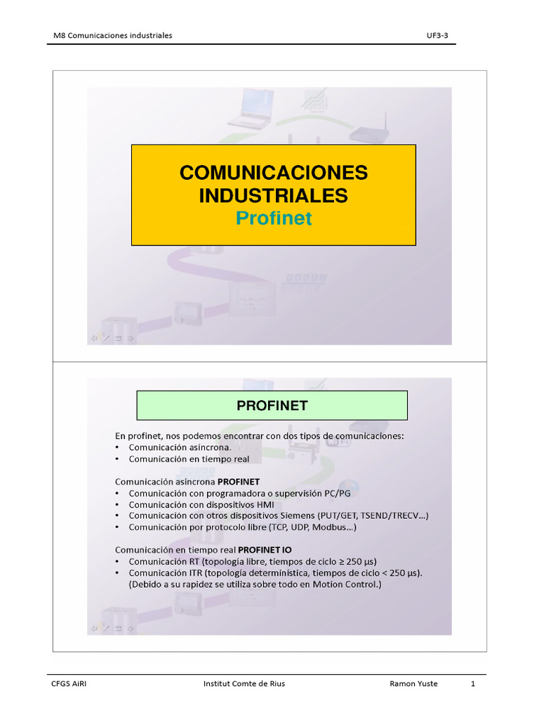 Introducción Profinet - 1 | PDF