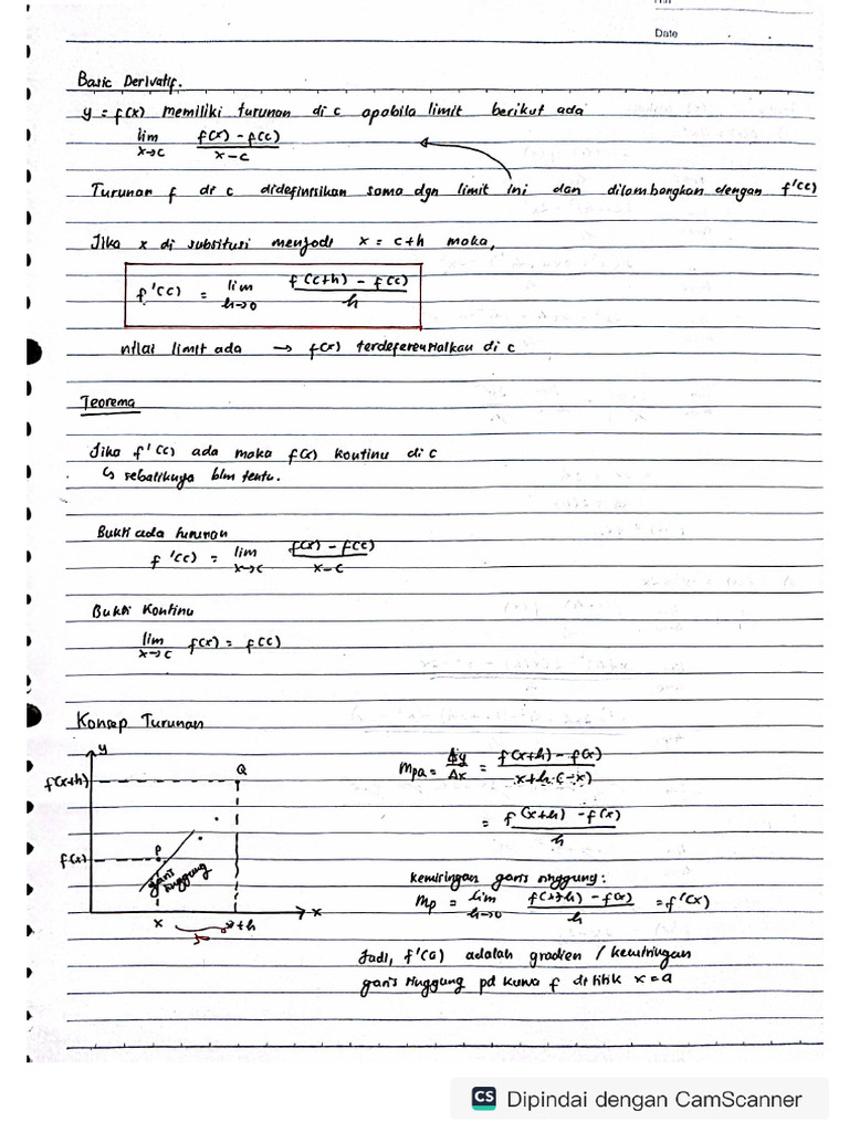 Basic Derivative | PDF