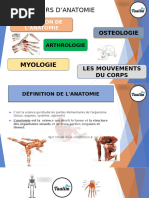 Anatomie du Squelette Humain | PDF | Articulation (anatomie) | Colonne vertébrale