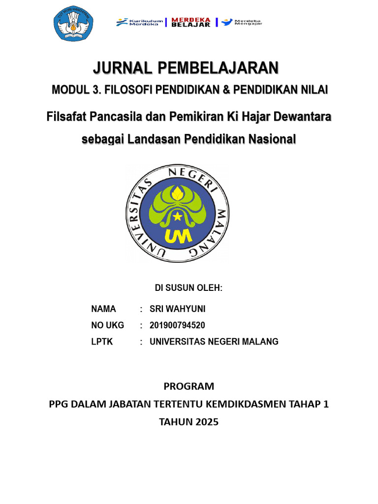 1filosofi Pendidikan & Pendidikan Nilai | PDF