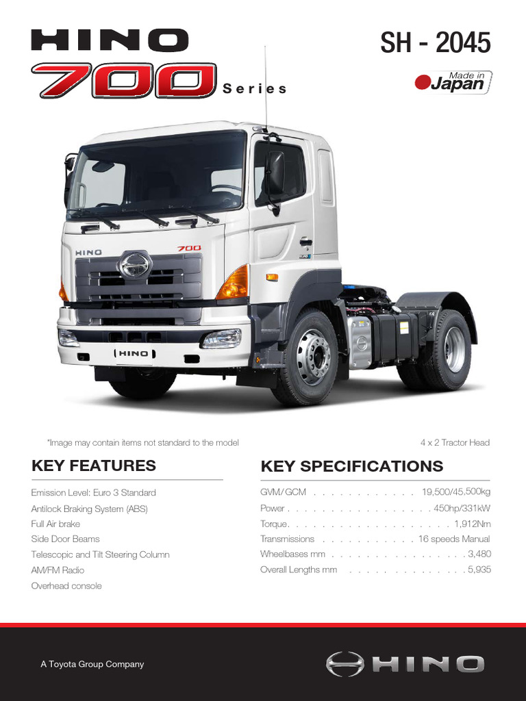 SH Leaflet | PDF | Steering | Truck