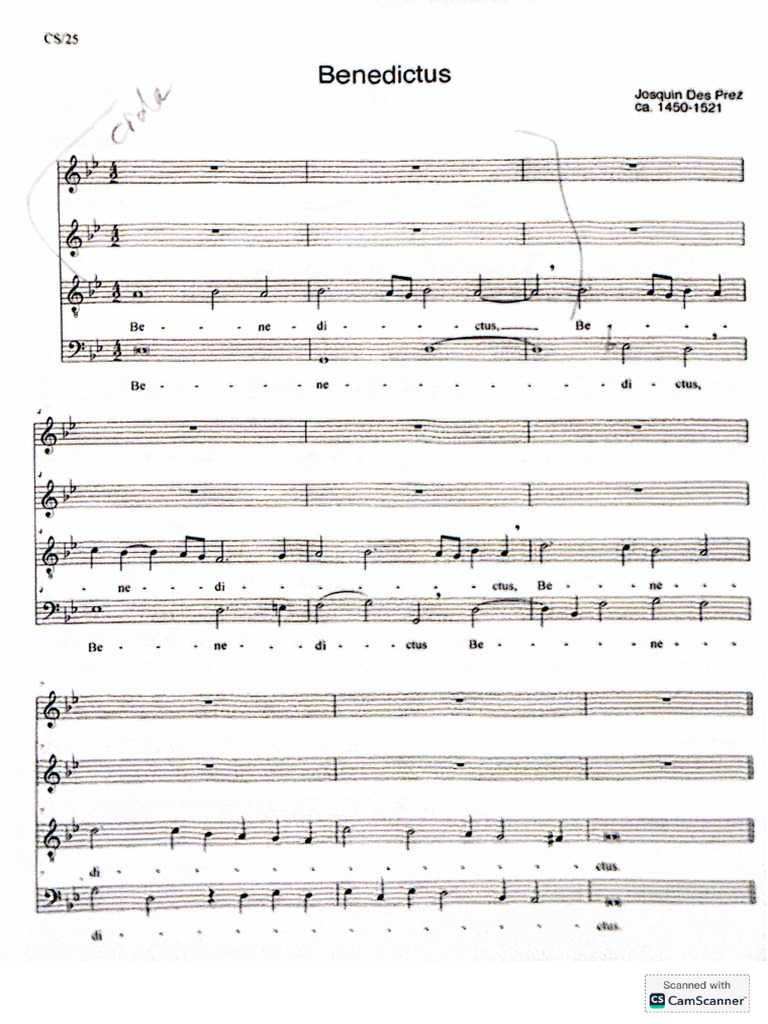 E4.2 Benedictus | PDF