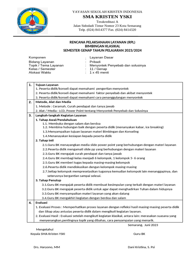 RPL Menyontek Penyebab Dan Solusinyagenap | PDF