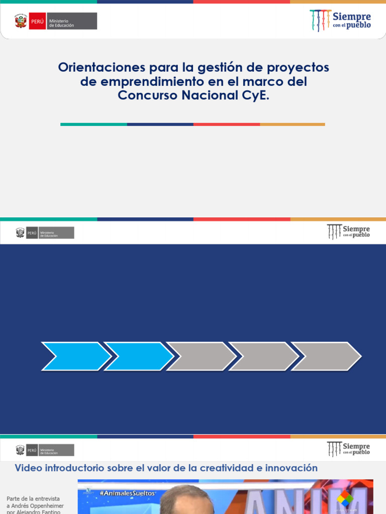 Webinar de Presentación - CyE.21.07.2022 | PDF | Iniciativa empresarial | Creatividad