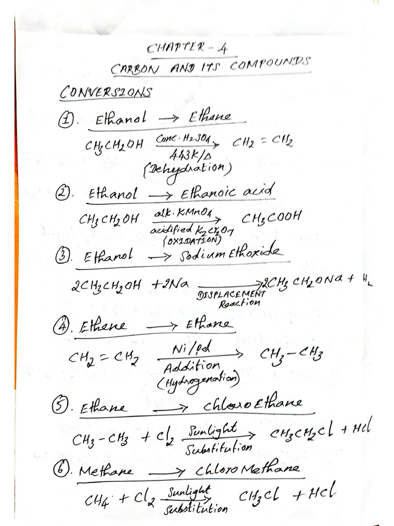 Chap 4, Chem, Conversions | PDF