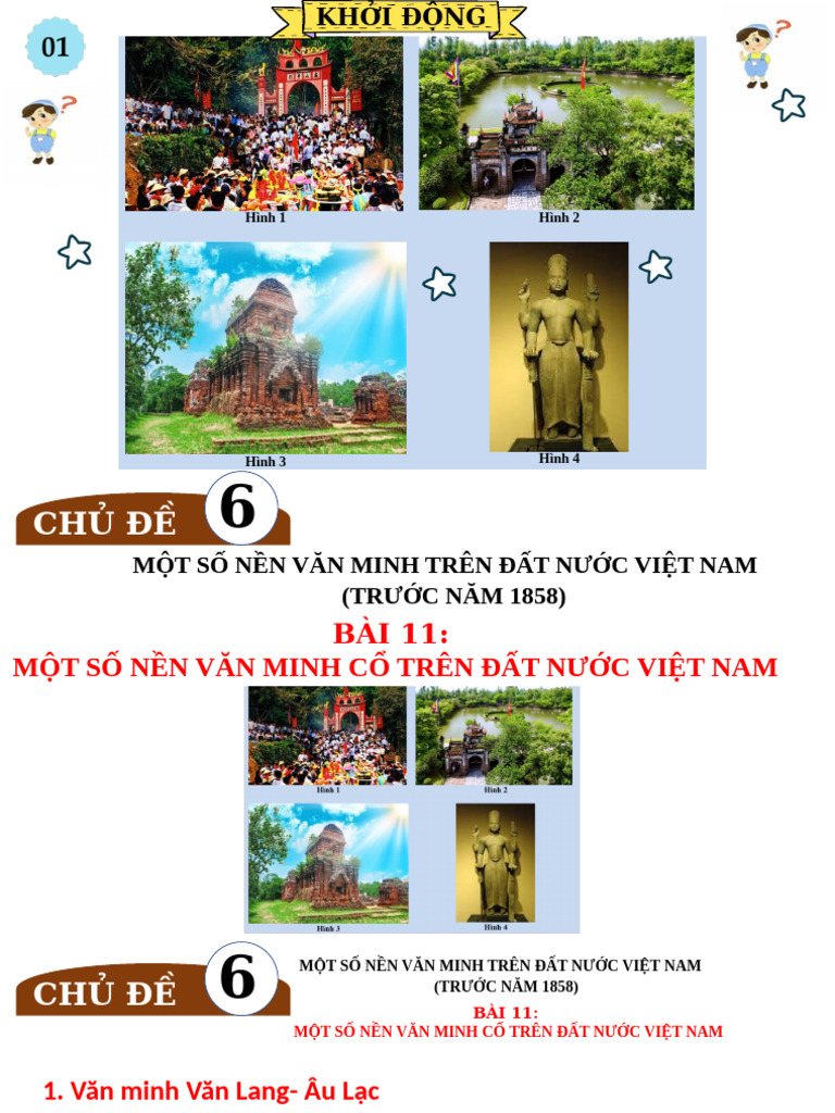 Su 10 Bai 11 Mot So Nen Van Minh Co Tren Dat Nuoc Viet Nam | PDF