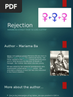 REJECTION | PDF | Narration