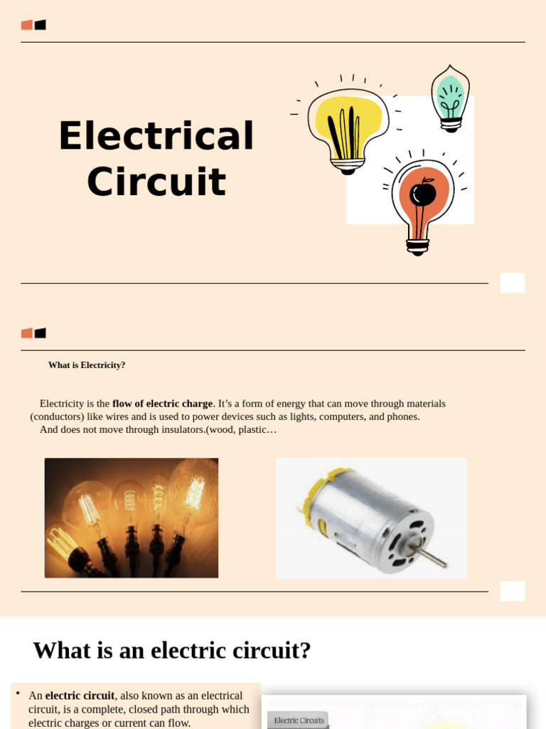Understanding Simple Electric Circuits | PDF | Incandescent Light Bulb ...