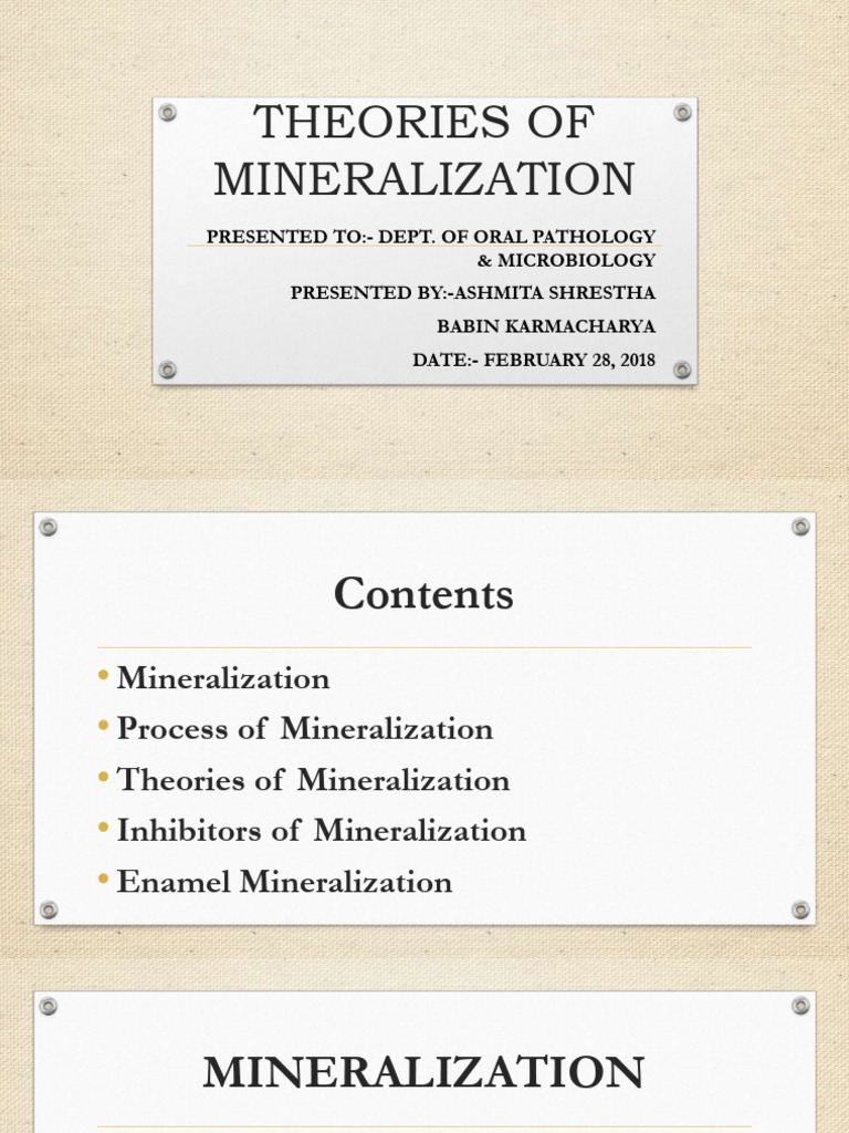 Theories of Minerlisation | PDF | Extracellular Matrix | Vesicle ...