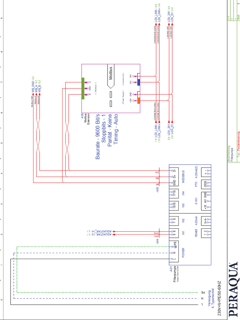 Wiring Scheme Ocean Pump | PDF