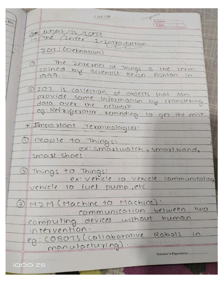 IoT Mod 1 and 2 | PDF