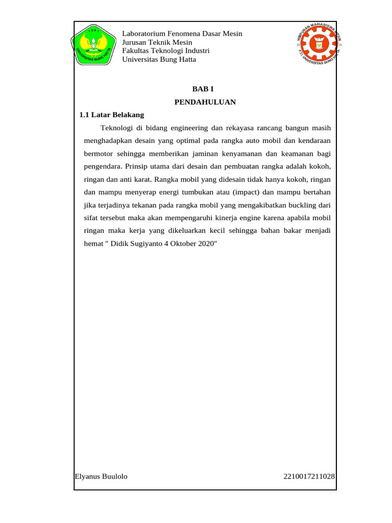 Uji BUCKLING | PDF