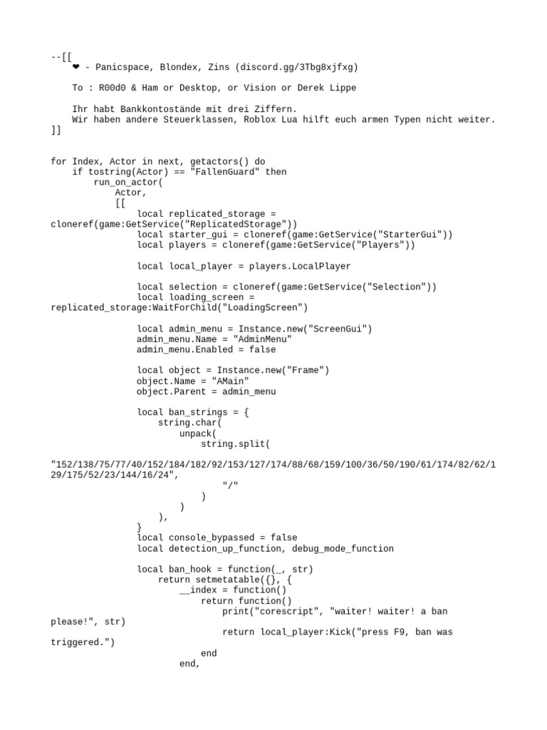 Fallen Survival Script Hacks 2025 | PDF | Object Oriented Programming ...