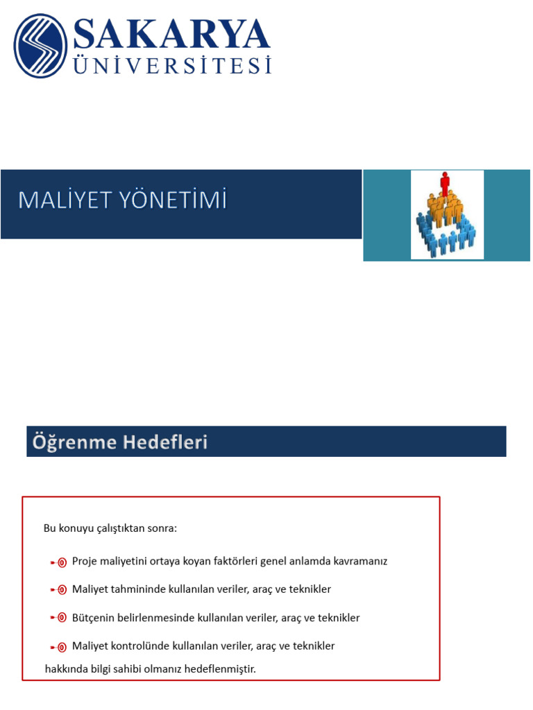 7.maliyet Yonetimi | PDF
